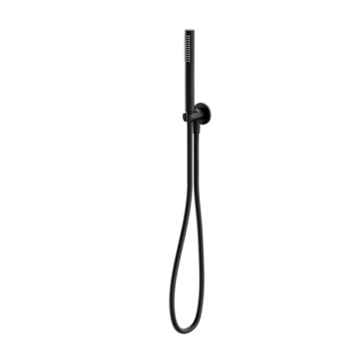 Nero Slim Hand Shower On Bracket Matte Black