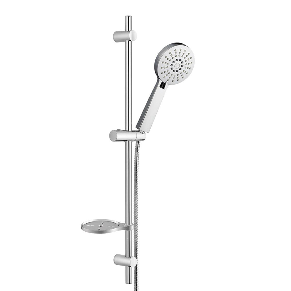 Renovator’s Choice 3 Function Hand Shower on RetroFit Rail Chrome
