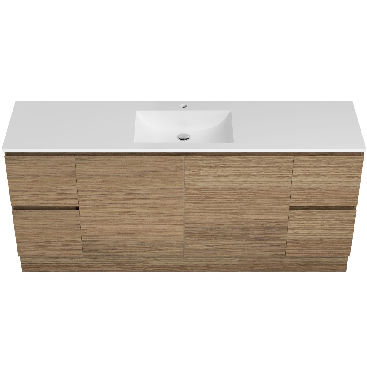 Timberline Nevada 1800mm Floor Standing Vanity with Regal Top