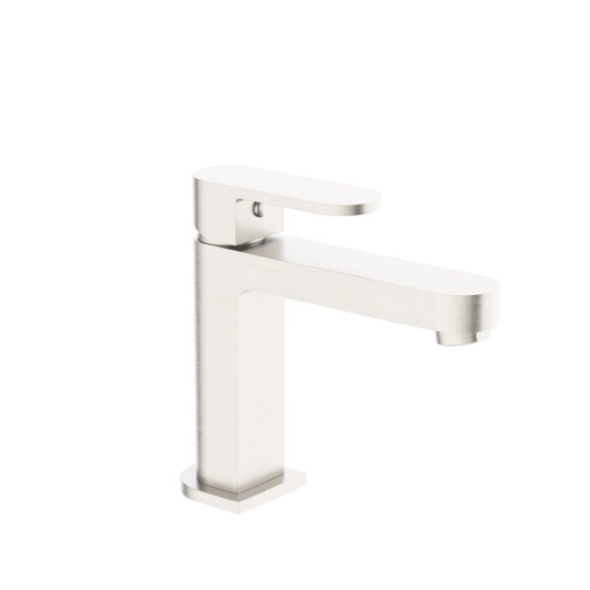 Nero Ecco Basin Mixer Brushed Nickel