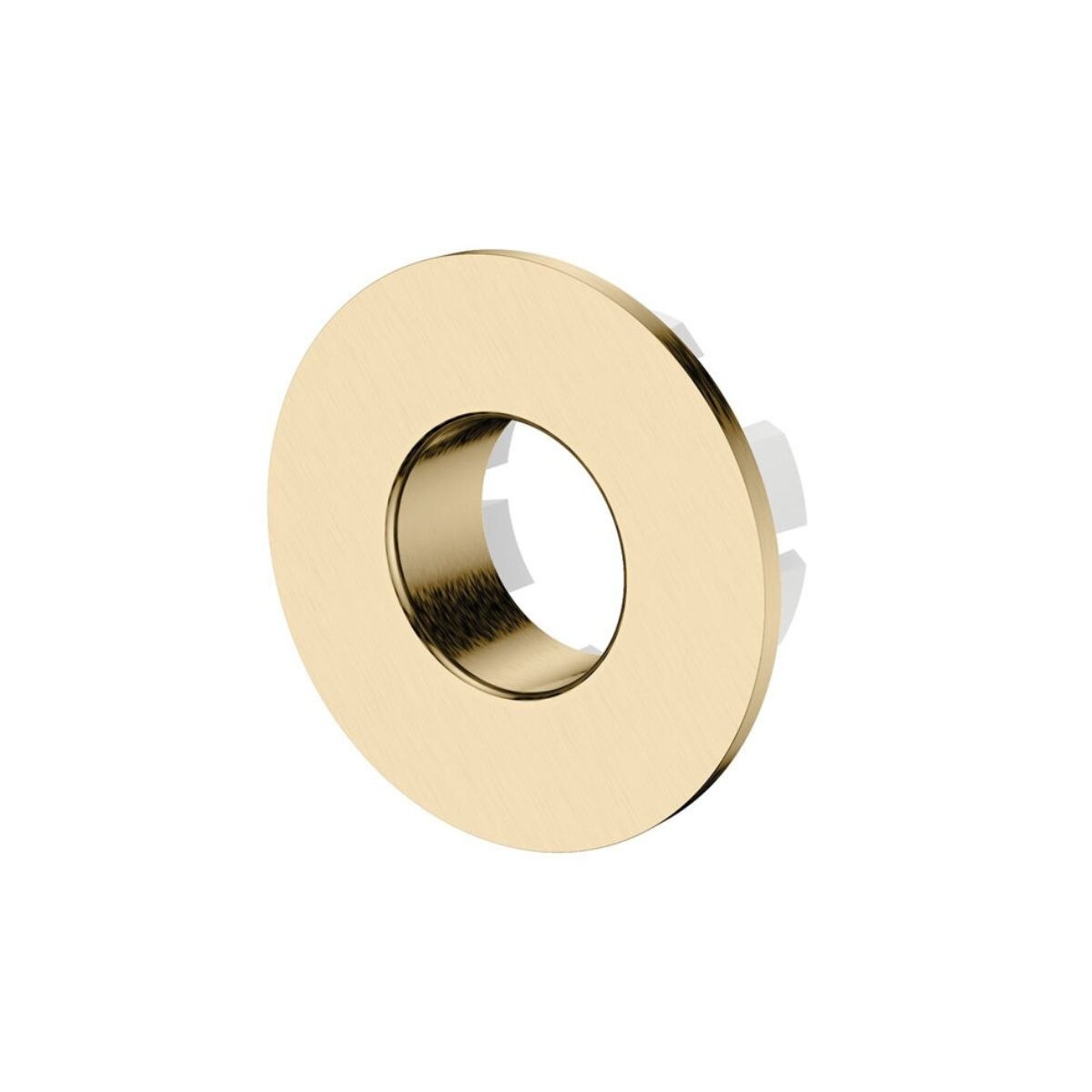 Basin Overflow Metal Ring Brushed Gold
