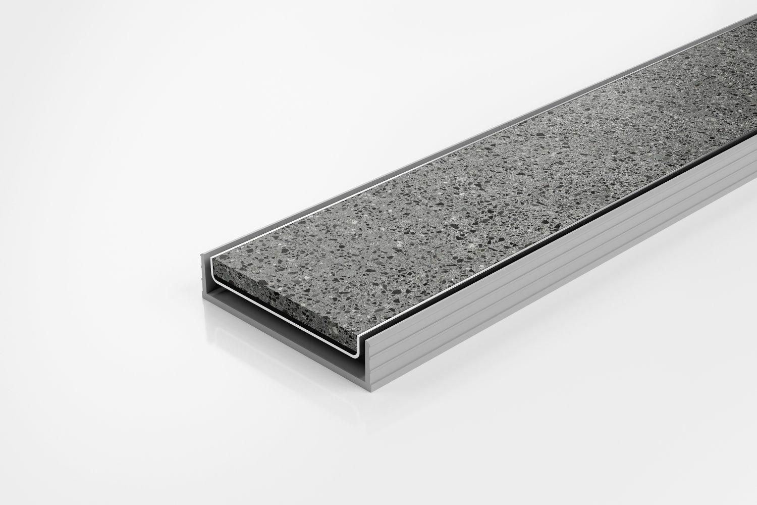 Stormtech Modular SS Tile Insert & uPVC Channel Drain - up to 1200mm ...
